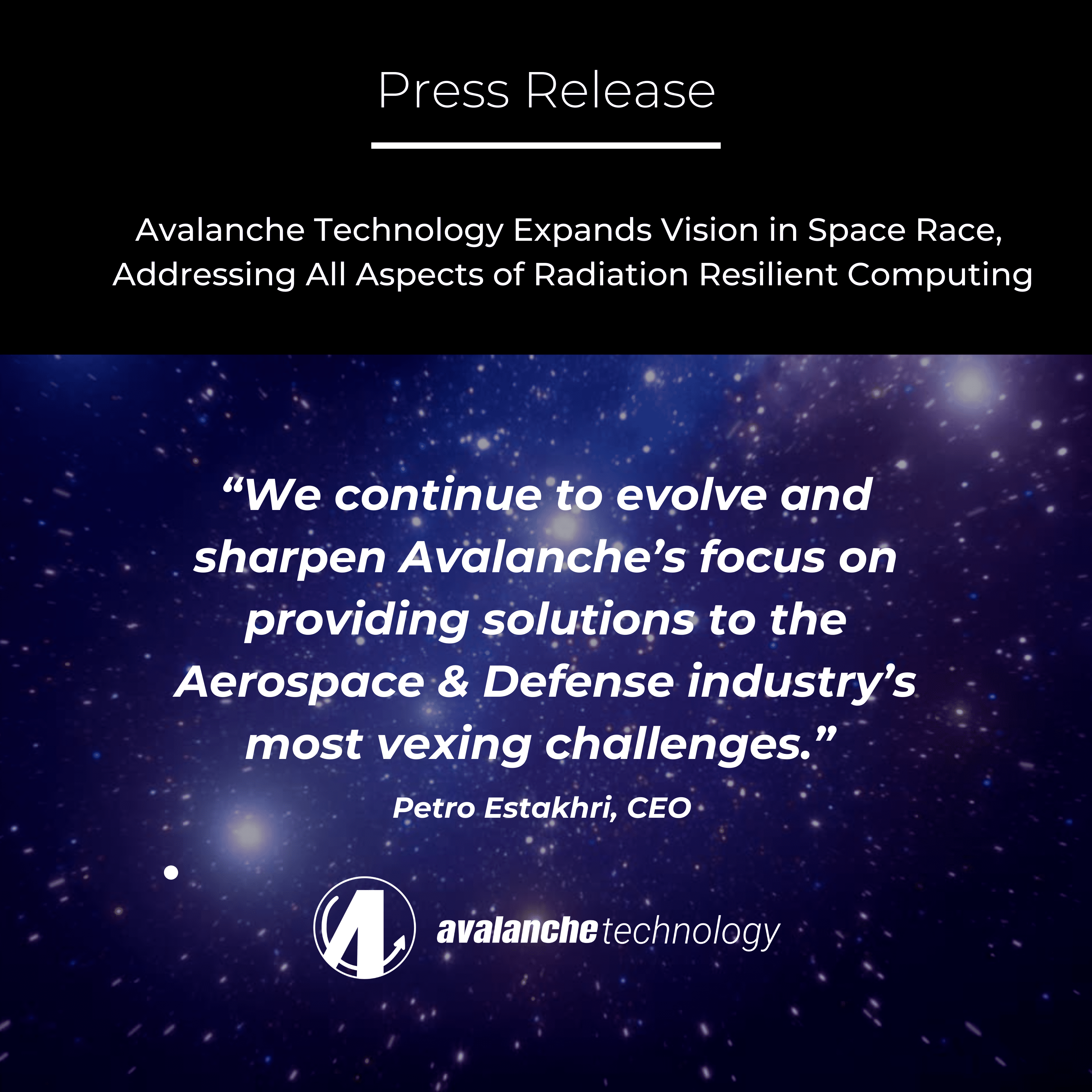 News & Insights – Avalanche Technology News & Insights – Avalanche Technology